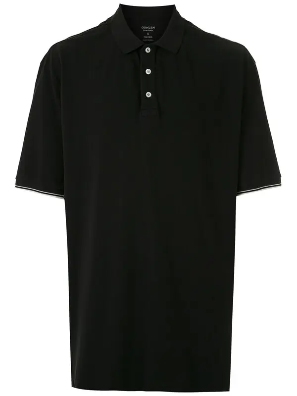 OSKLEN Contrast-tipped Polo Shirt
