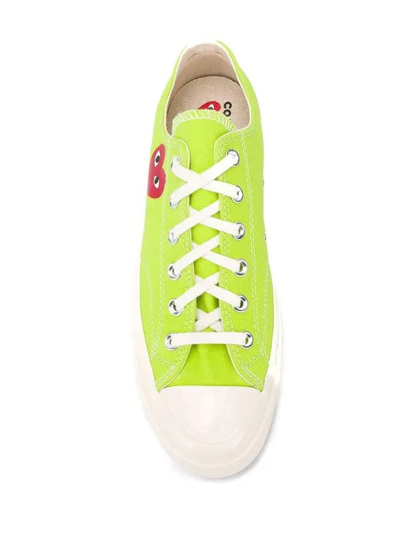 CONVERSE X COMME DES GARONS PLAY Chuck 70 Low-top Sneakers - Green