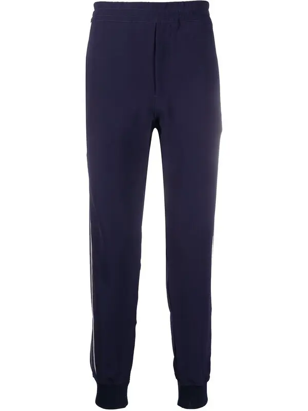 Alexander McQueen Piped-trim Detailed Track Pants