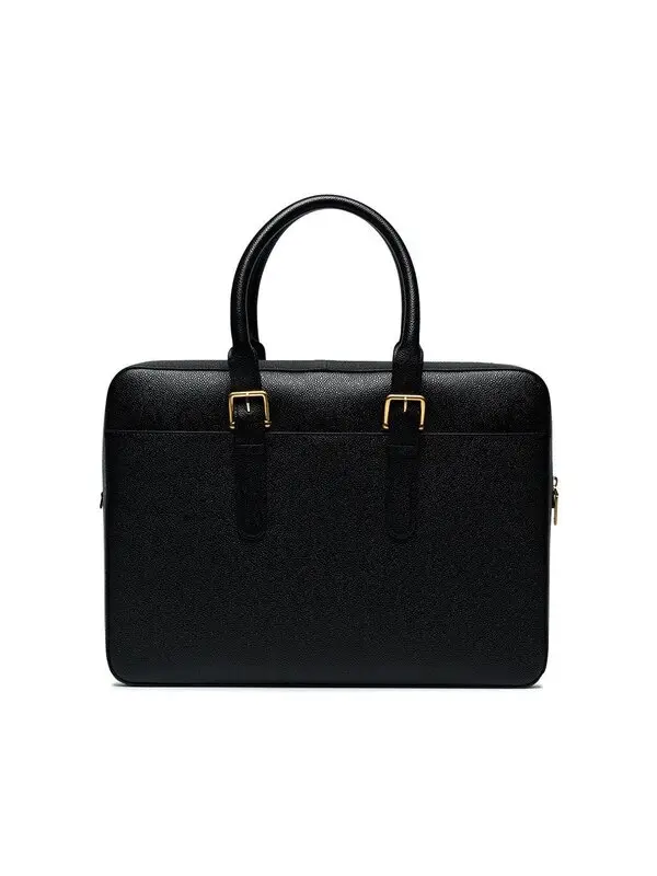 Thom Browne Pebbled Leather Briefcase