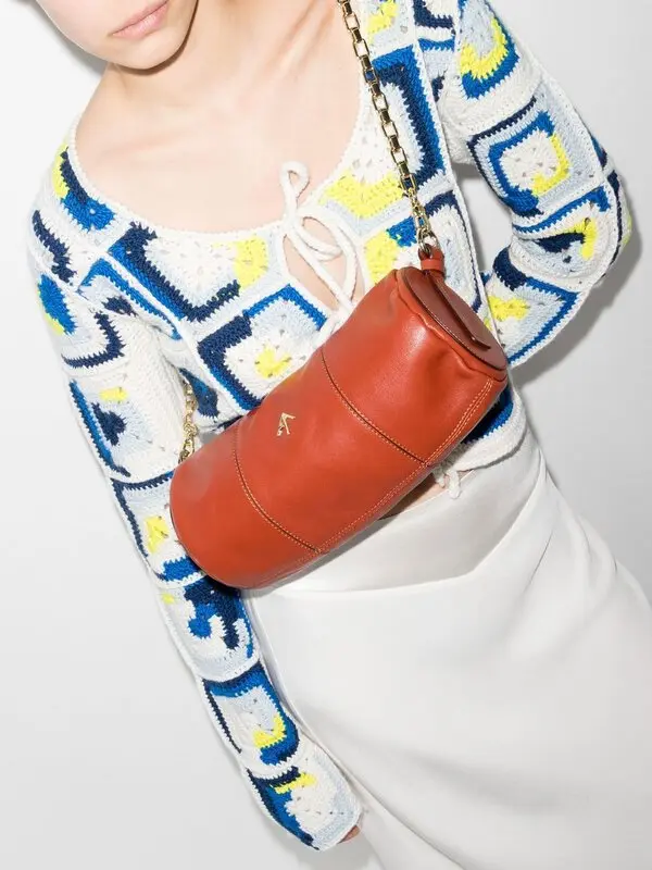 Manu Atelier Cylinder Shoulder Bag