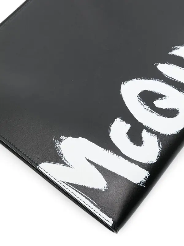 Alexander McQueen Logo-print Laptop Bag