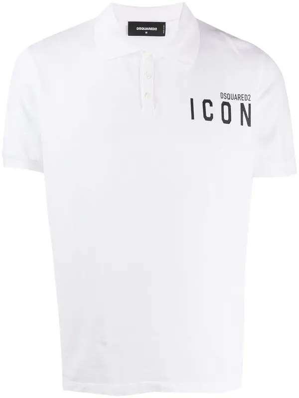Dsquared2 Icon Polo Shirt - White