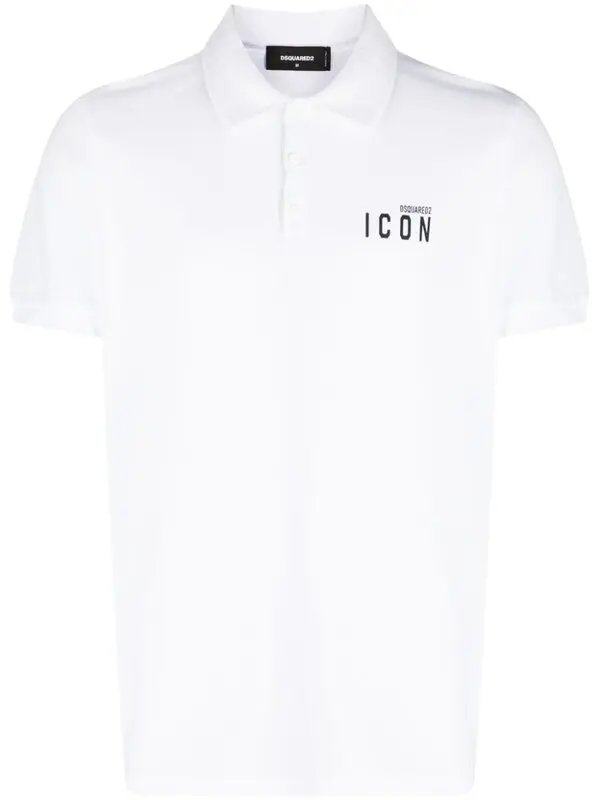 Dsquared2 Icon Polo Shirt - White