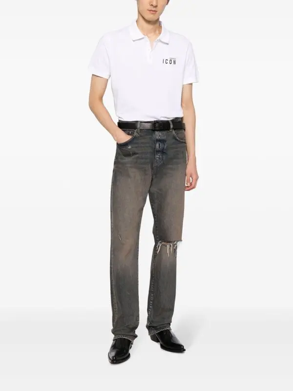 Dsquared2 Icon Polo Shirt - White