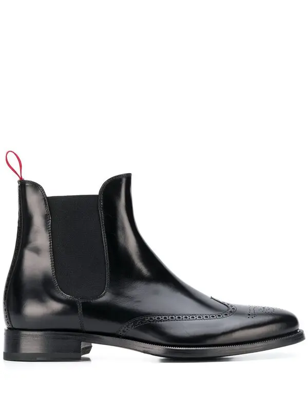 SCAROSSO Dario Chelsea Boots - Black