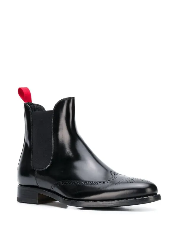 SCAROSSO Dario Chelsea Boots - Black