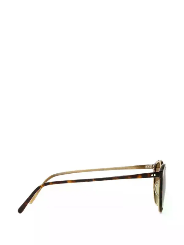 Oliver Spencer O'malley Round Frame Sunglasses