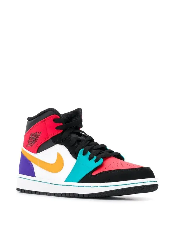 JORDAN Air 1 Mid Sneakers - Black