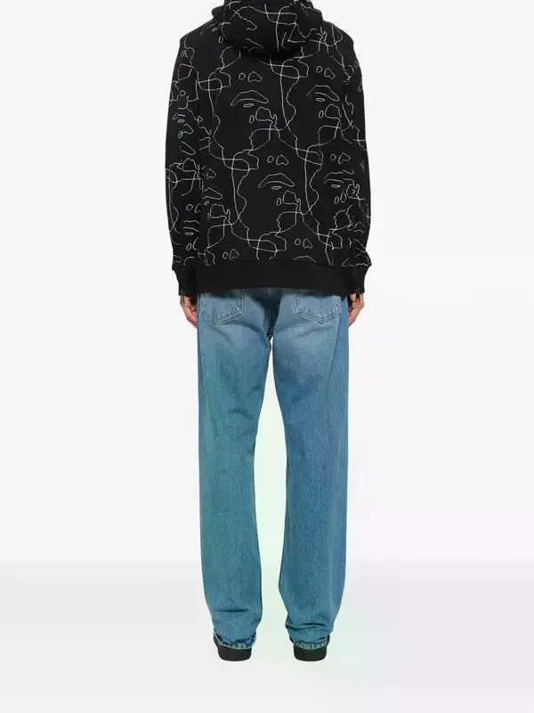 Neil Barrett Siouxsie Printed Hoodie