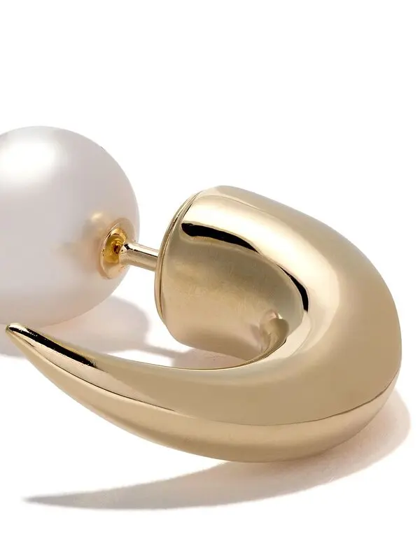 TASAKI 18kt Danger Horn Pearl Earrings