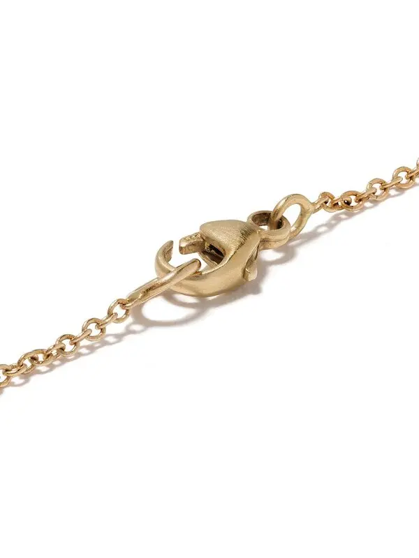 BROOKE GREGSON 14kt Gold Scorpio Diamond Pendant Necklace - Yellow