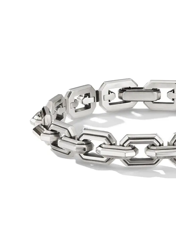David Yurman Sterling Deco Link Bracelet