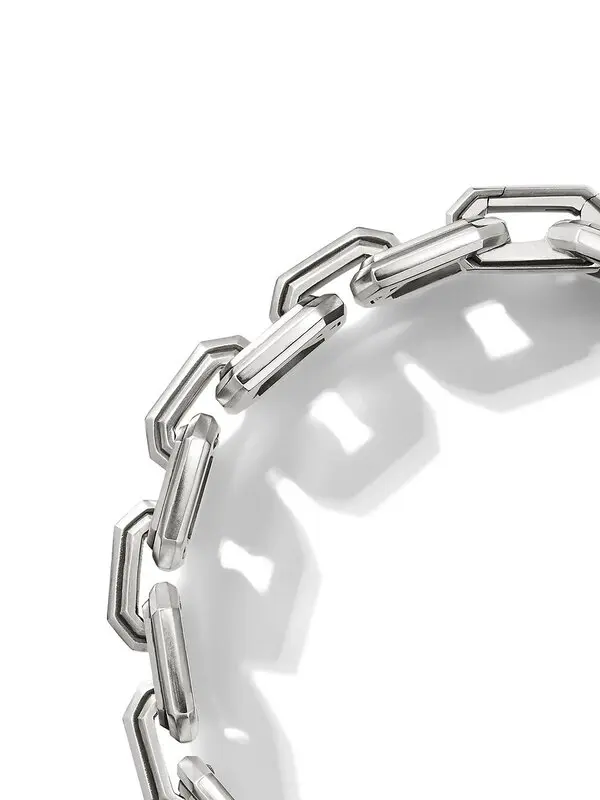 David Yurman Sterling Deco Link Bracelet