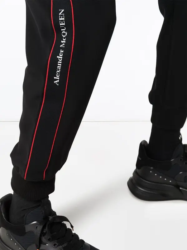 Alexander McQueen Logo-tape Track Pants
