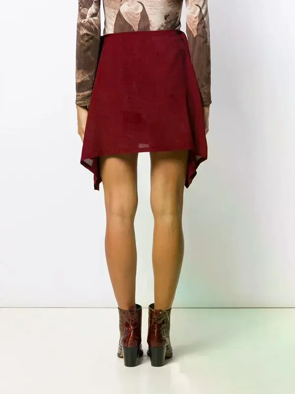 JEAN PAUL GAULTIER Plaid Mini Skirt