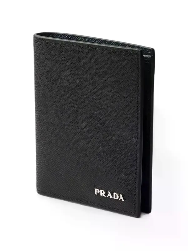 Prada Saffiano Leather Wallet - Black