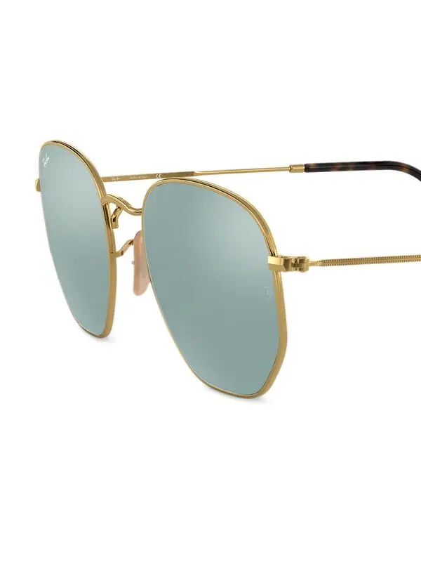 Ray-ban Hexagonal Sunglasses - Gold
