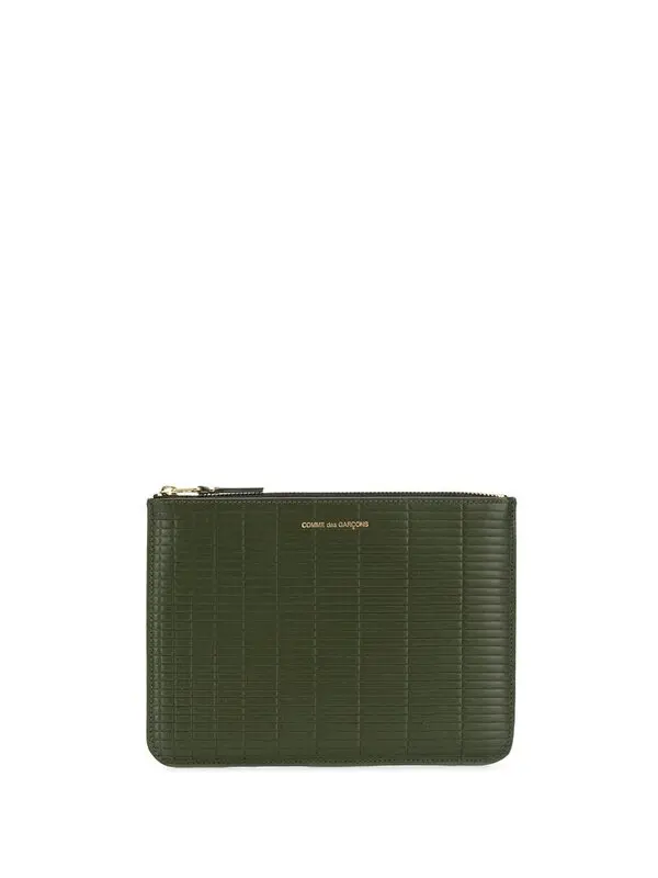Comme Des Garçons Brick Line Wallet - Green