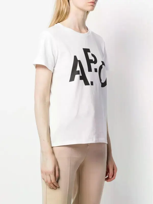 A.p.c. Logo Print T-shirt