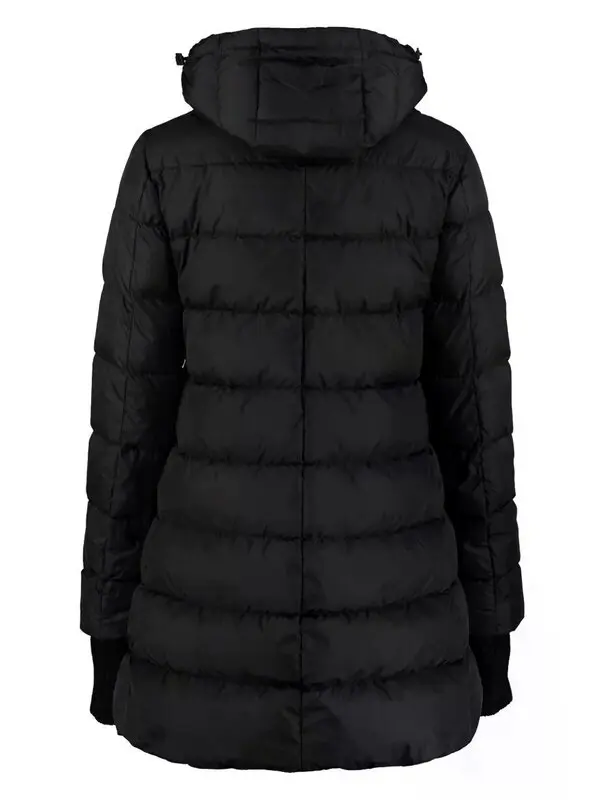 Herno Hooded Padded Coat - Black