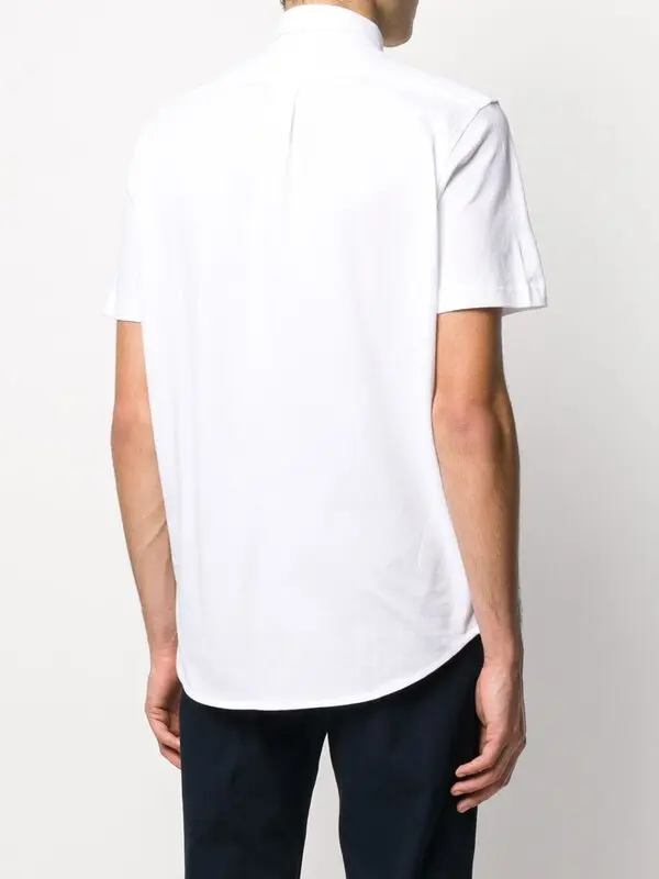 Polo Ralph Lauren Embroidered Logo Polo Shirt - White