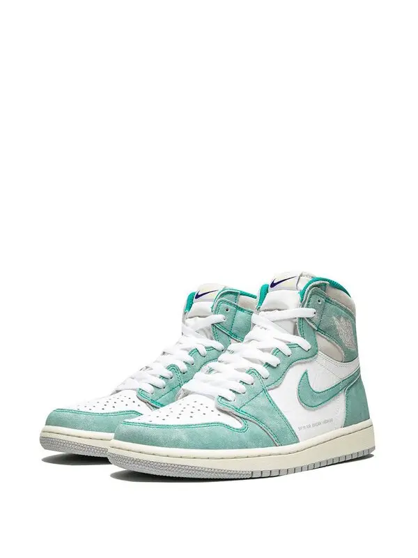JORDAN Air 1 Retro High Og Turbo Sneakers - Green