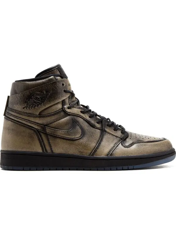 JORDAN Air 1 Retro High Wings Sneakers - Metallic