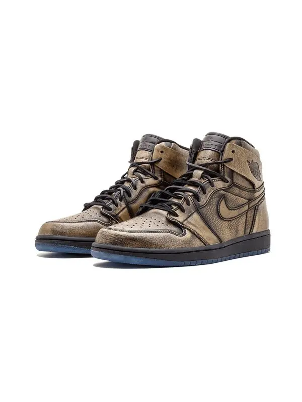 JORDAN Air 1 Retro High Wings Sneakers - Metallic