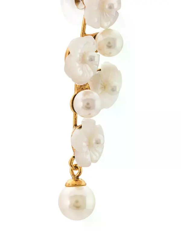 JENNIFER BEHR Calissa Drop Earrings - White