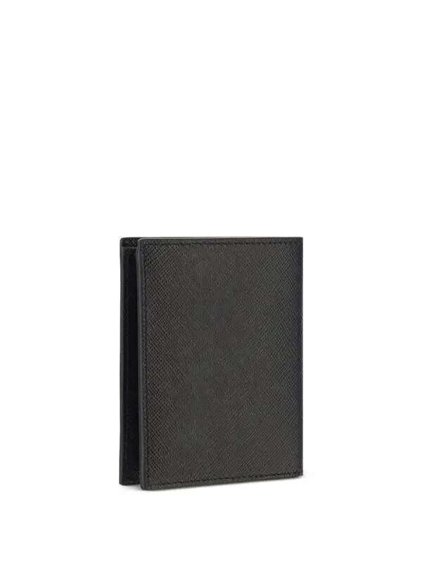 Prada Saffiano Leather Wallet - Black