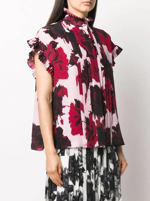 Alexandre Vauthier Floral Print Shirt