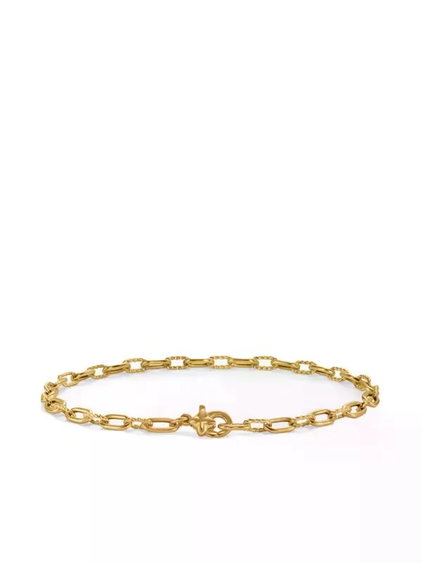David Yurman 18kt Yellow Dy Madison Chain Bracelet - Gold