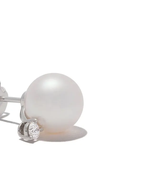 TASAKI 18kt Akoya Pearl And Diamond Earrings