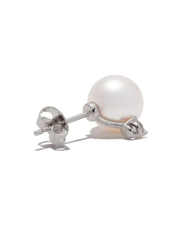 TASAKI 18kt Akoya Pearl And Diamond Earrings