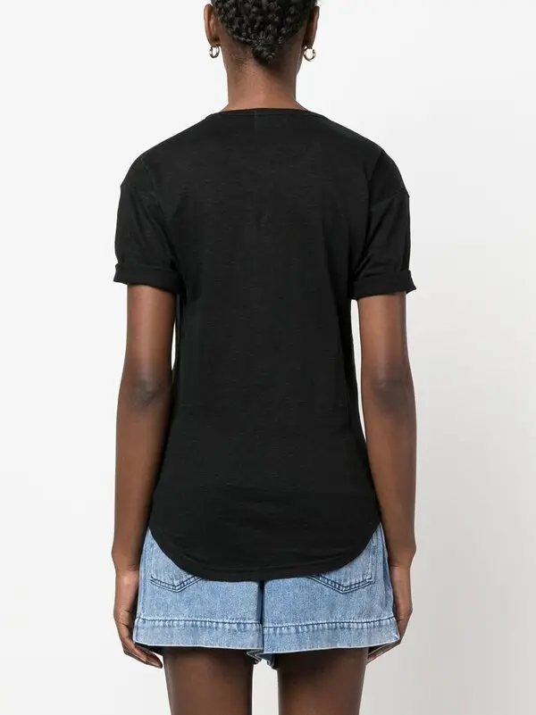 MARANT ETOILE Koldi Logo T-shirt - Black