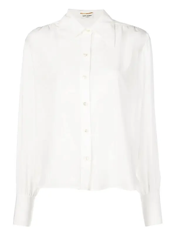 Saint Laurent Pointed Collar Shirt