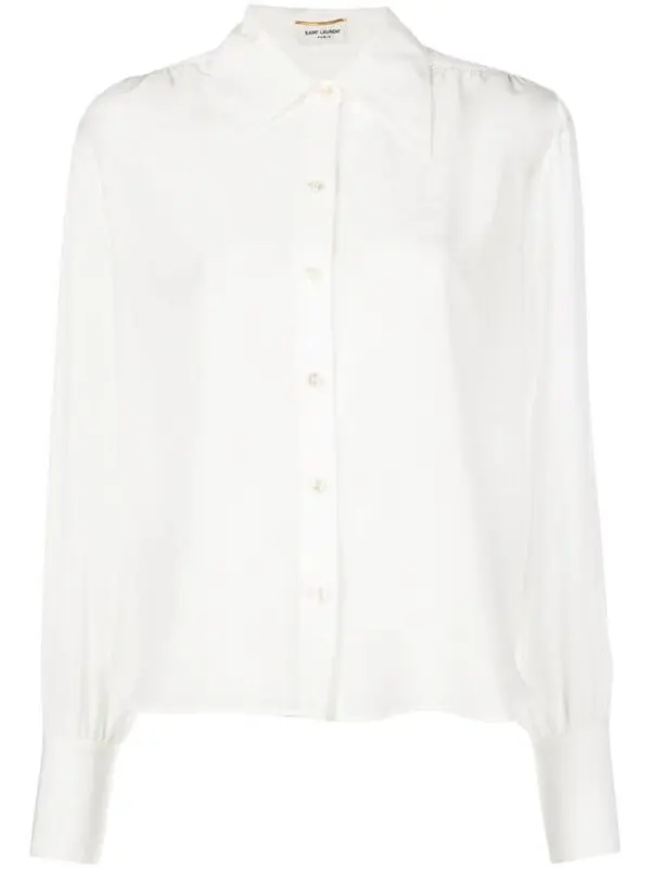 Saint Laurent Pointed Collar Shirt