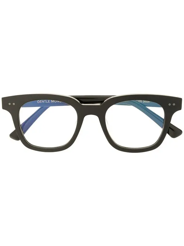Gentle Monster South Side 01 Square-Frame Glasses - Black