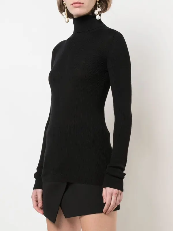 Wardrobe.NYC X The Woolmark Company Release 05 Roll-neck Ribbed Jumper