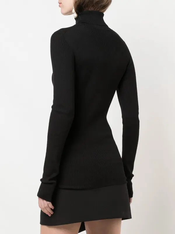 Wardrobe.NYC X The Woolmark Company Release 05 Roll-neck Ribbed Jumper