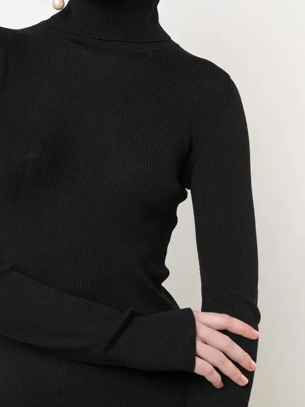Wardrobe.NYC X The Woolmark Company Release 05 Roll-neck Ribbed Jumper