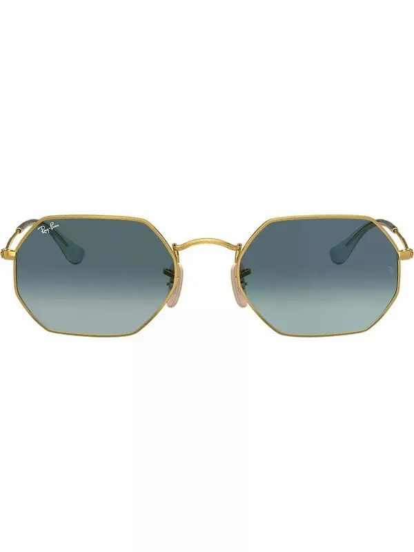 Ray-ban Octagon Sunglasses - Gold
