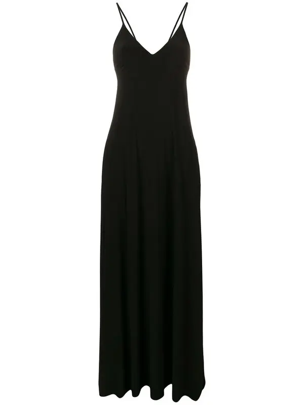 Norma Kamali V-neck Maxi Dress