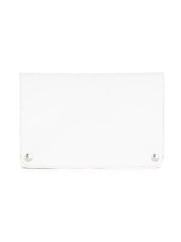 Comme Des Garçons Studs Wallet - White