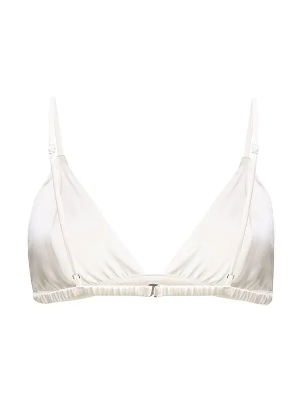 Fleur Du Mal Luxe Triangle Bra