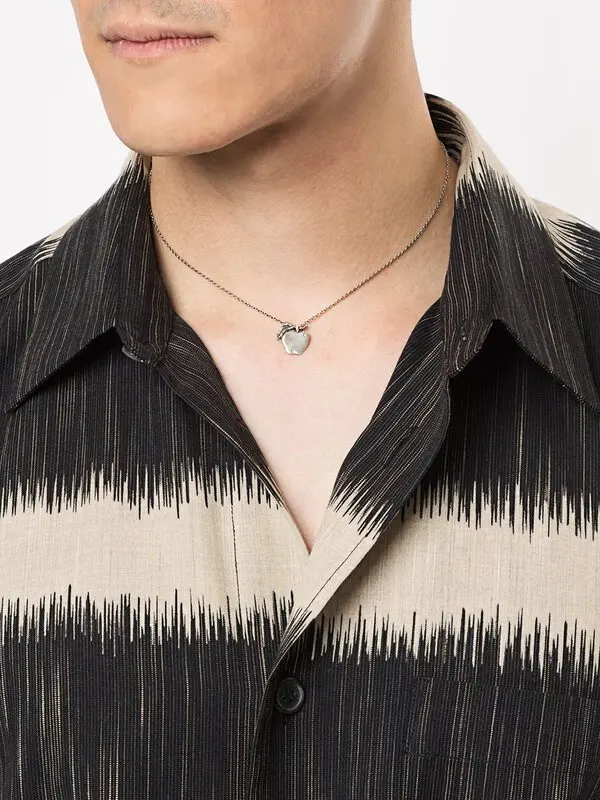 Undercoverism Apple Necklace In Silver - 47% Off | Editorialist