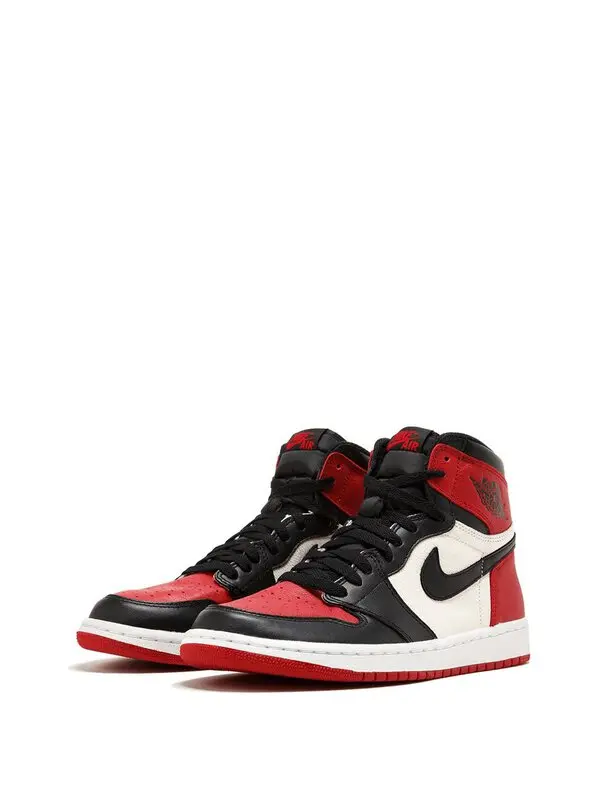 JORDAN 1 Retro High B Toe Sneakers - Red