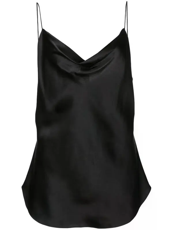 Cinq À Sept Cinq Á Sept Marta Silk Cami Top - Black