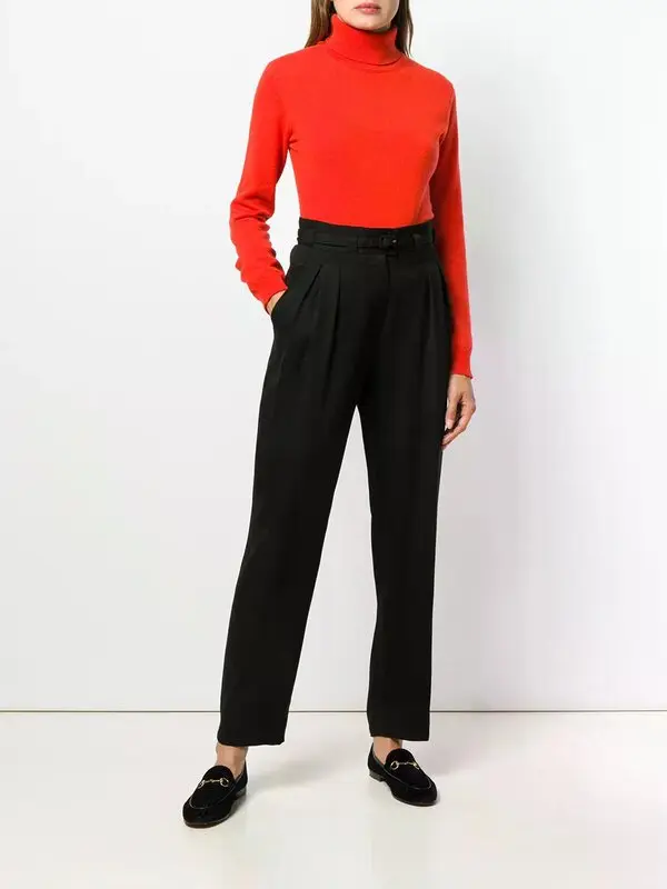 A.p.c. Belted Straight Trousers